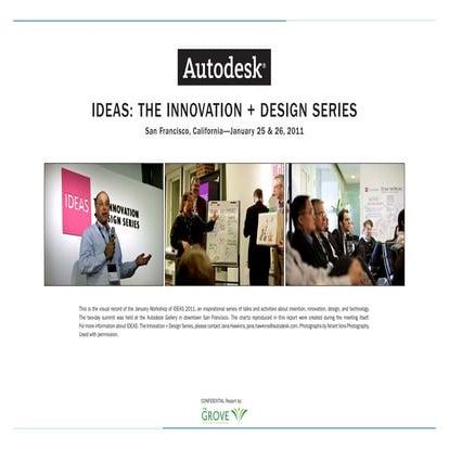 Autodesk Ideas_Innovation and Design Jan 2011 | PPT