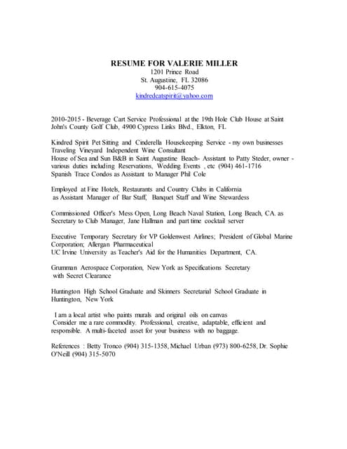 Justin Blaise Dillingham resume | PDF