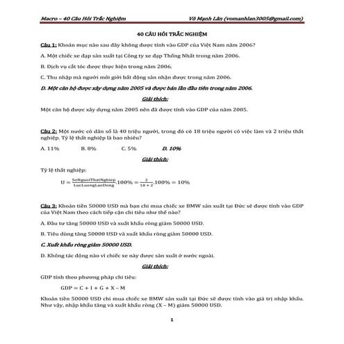 40 cau hoi_trac_nghiem | PDF