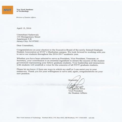 GSA E-Board Apppointment Letter | PDF