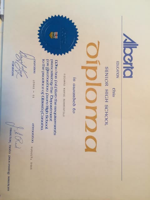 RWS Apprenticeship Completion Certification | PPT