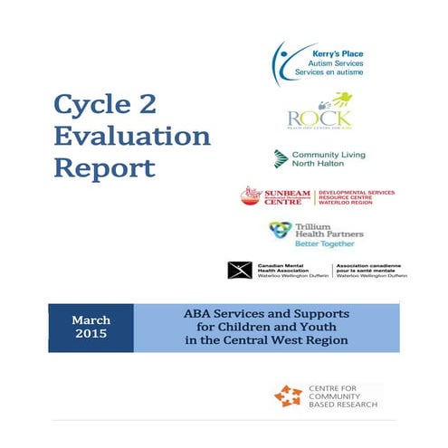 ABA Program and Services - Cycle 2 Evaluation Report | PDF