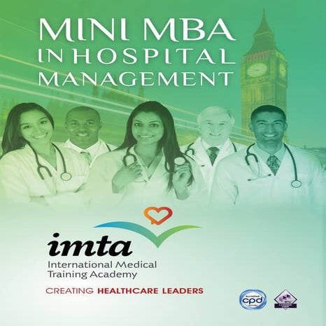 MINI MBA IN HOSPITAL MANAGEMENT Final | PDF