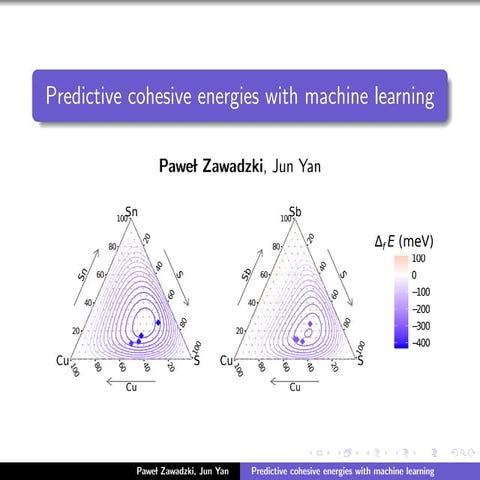 ML_Cohesiv_energies | PPT