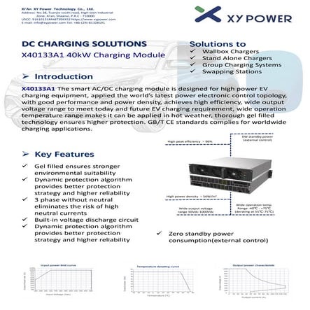 40kW Power Module for Fast EV Charging Station | PDF