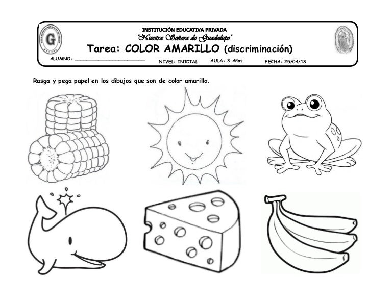 40 tarea color amarillo
