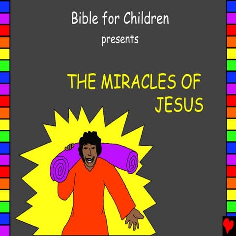 The Miracles of Jesus for Children | PDF