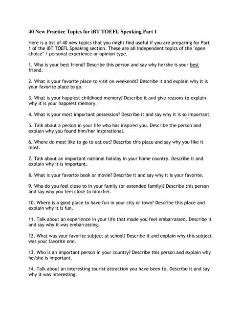 Oral exam questions | DOC