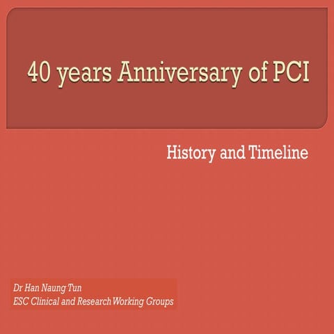 40 years anniversary of PCI | PDF