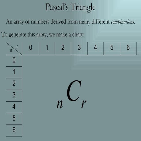 4.1.08 Pascals Triangle2 | PPT