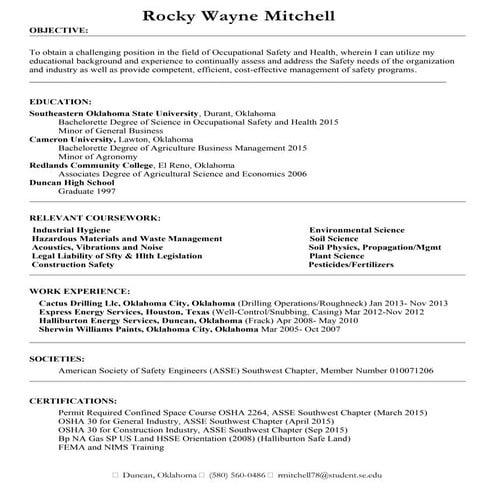 Resume with no ref | PDF