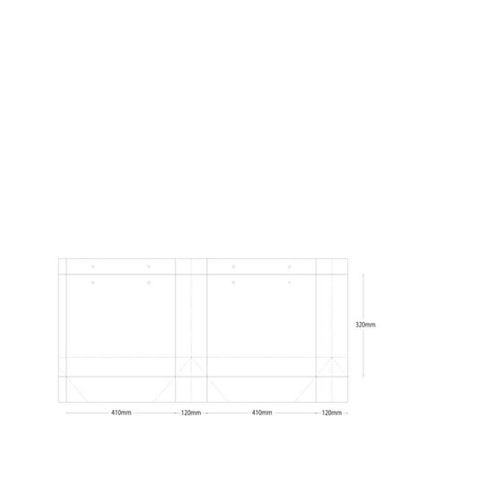 Paper Bag Cutter Guide 410 x 120 x 320mm | PDF