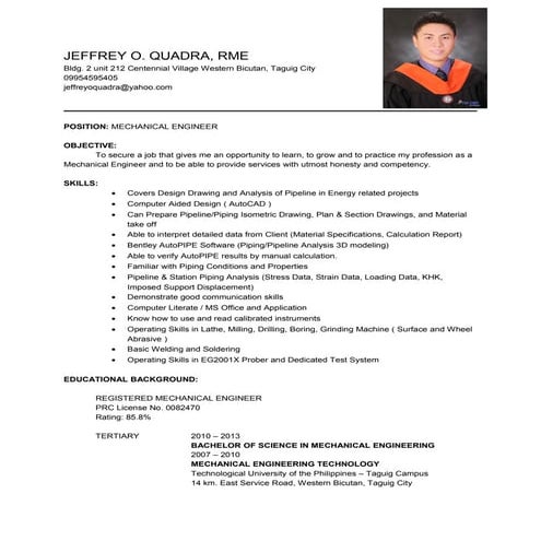 CURRICULUM VITAE