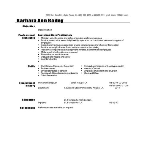 Britt Bateman Resume | PDF