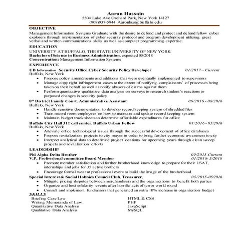 Anthony john rivera resume | DOC