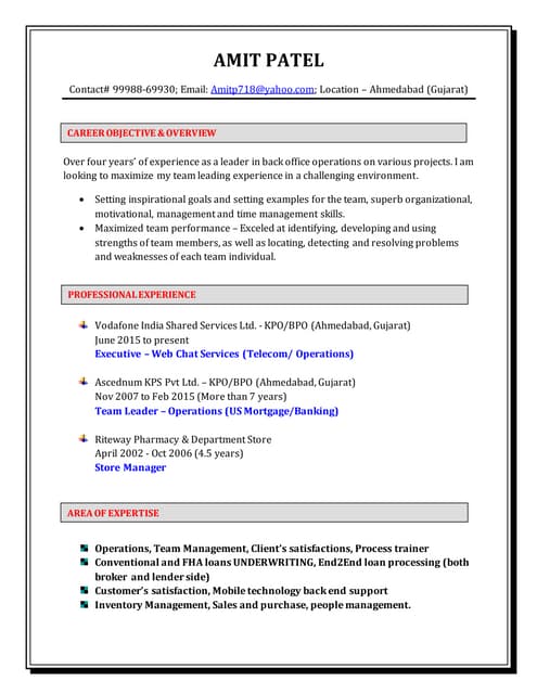 Recent Updated New ResumeJyoti resume | PDF