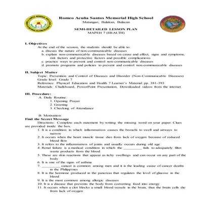 411918750 lesson-plan-health-7 | DOC