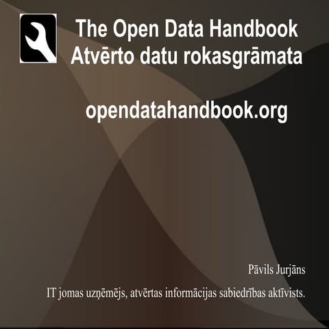 Atvērto datu rokasgrāmata | PPT