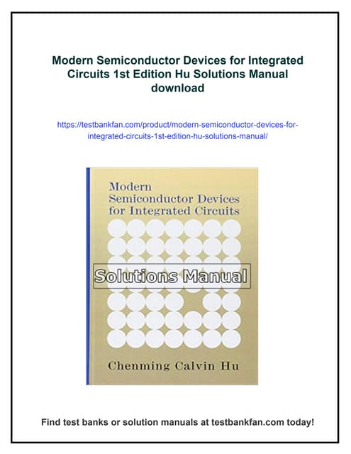 Solutions manual for cmos digital integrated circuits analysis and design 4th edition by kang | PDF