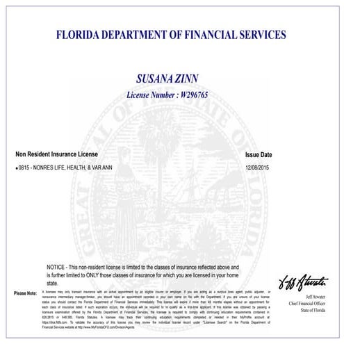license Florida Life and Health | PPT