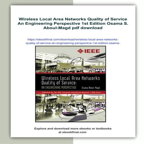 Wireless Local Area Networks Quality of Service An Engineering ...
