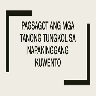 FILIPINO 3 QUARTER 2 WEEK 3 Pagbibigay ng Wakas sa Binásang Kuwento.pptx