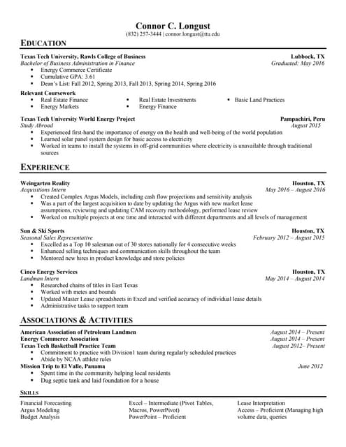 Final Resume | PDF
