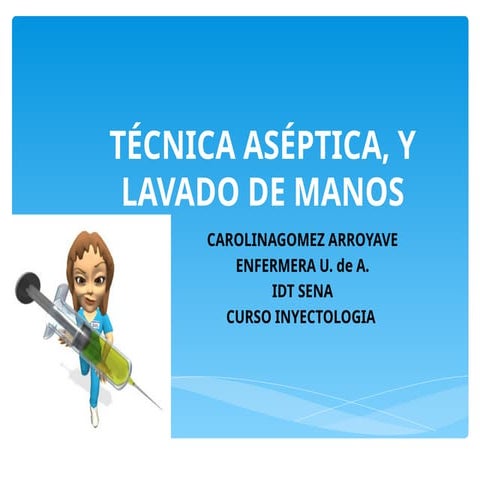 Lavado de manos | PPTX