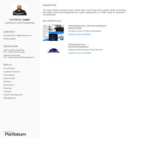 Patrick Yant Portfolium | PDF