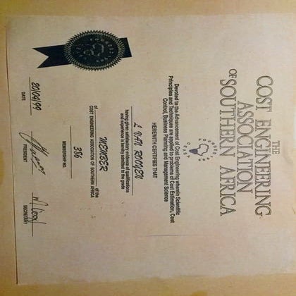 AACE Certification 5 a | PDF