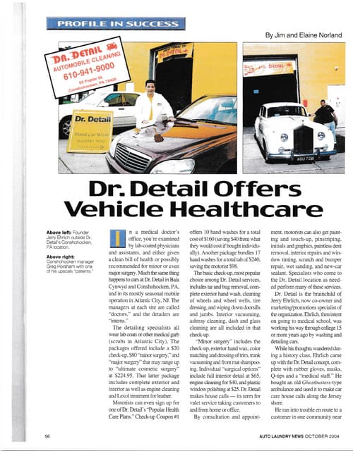 Jerry Ehrlich presentations