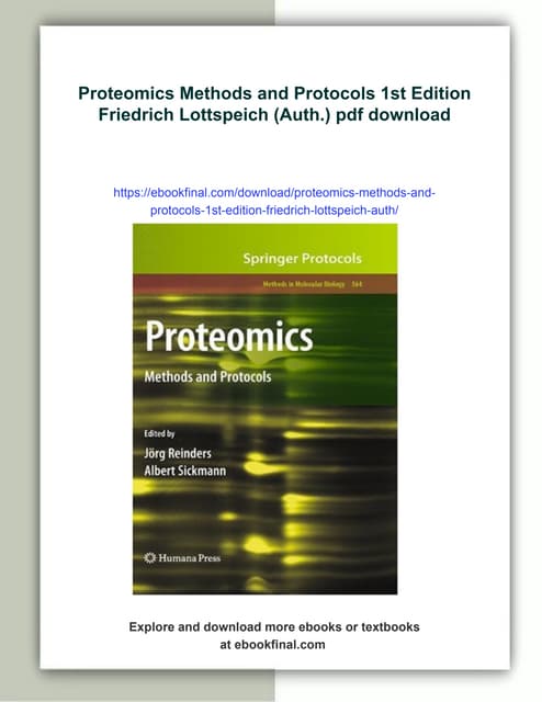 Proteomics: types, protein profiling steps etc. | PPTX