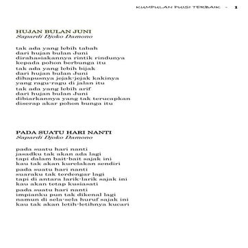 kumpulan-puisi-terbaik | PDF