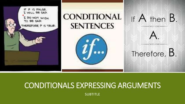 415519344 Conditionals For Expressing Argumentspptx