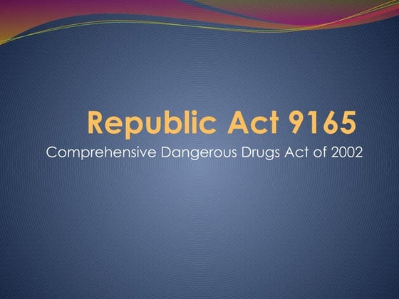 Ra9165presentation | PPT