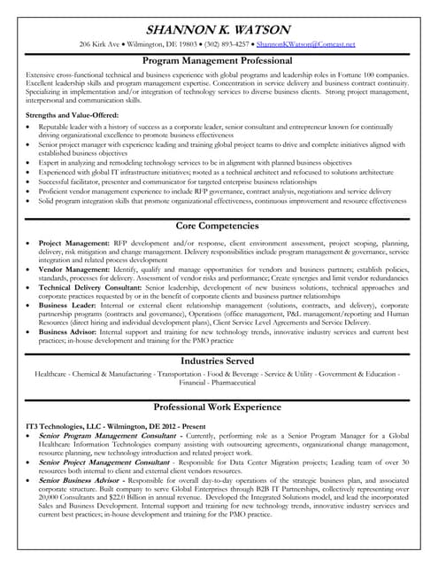 Resume of Eric McCaw | PDF