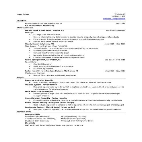Resume - Updated June 7th, 2016 | PDF