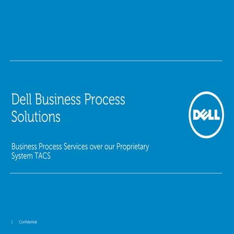 TACS - A Dell Service Offering | PDF