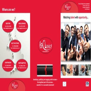1st Choice Brochure 2016 | PDF