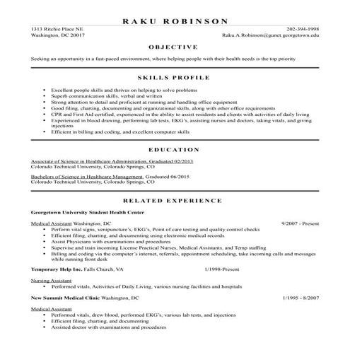 My Resume' - Copy | DOC
