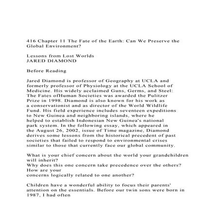 416 Chapter 11 The Fate of the Earth Can We Preserve the Glob.docx
