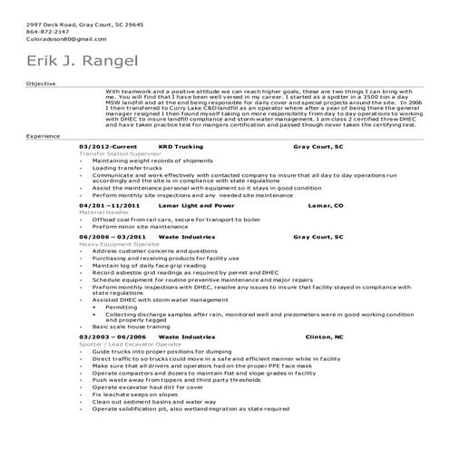 Resume for Brandon Moore | DOCX