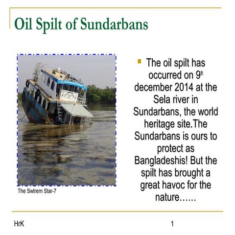 Exxon valdez oil spill | PPTX