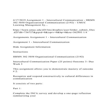 4172019 Assignment 1 - Intercultural Communication - HRMN 30.docx