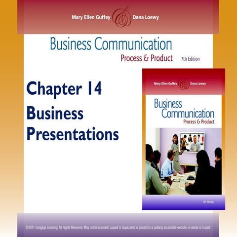 Business comm guffey chapter 11 Business comm guffey chapter 14 | PPT