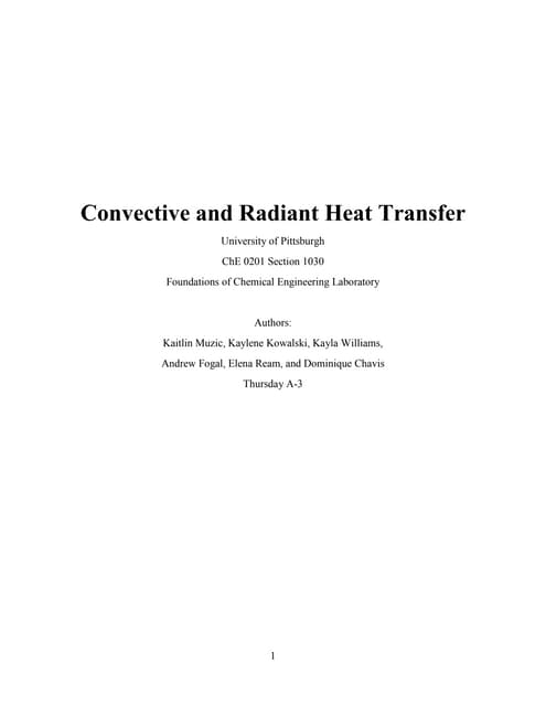 Plate Heat Exchanger Lab Report Group B4 | PDF