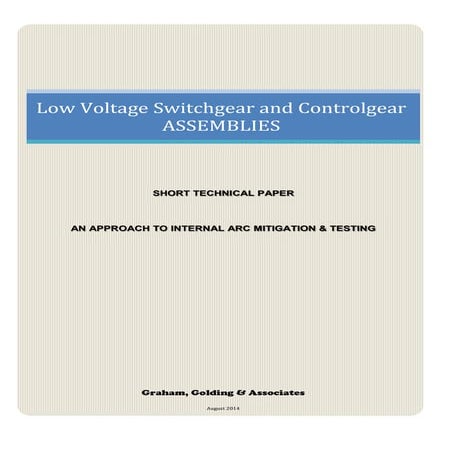 AN APPROACH TO INTERNAL ARC MITIGATION & TESTING-DECEMBER 2013 | PDF