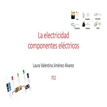 Los componentes electricos | PPTX