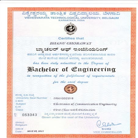 Bachelor_of_Engineering_Transcript | PDF