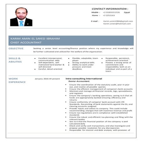 karim new cv | DOCX